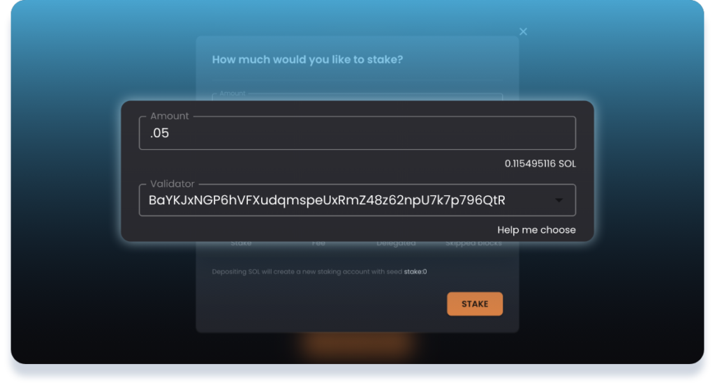 Solana - BloqStake
